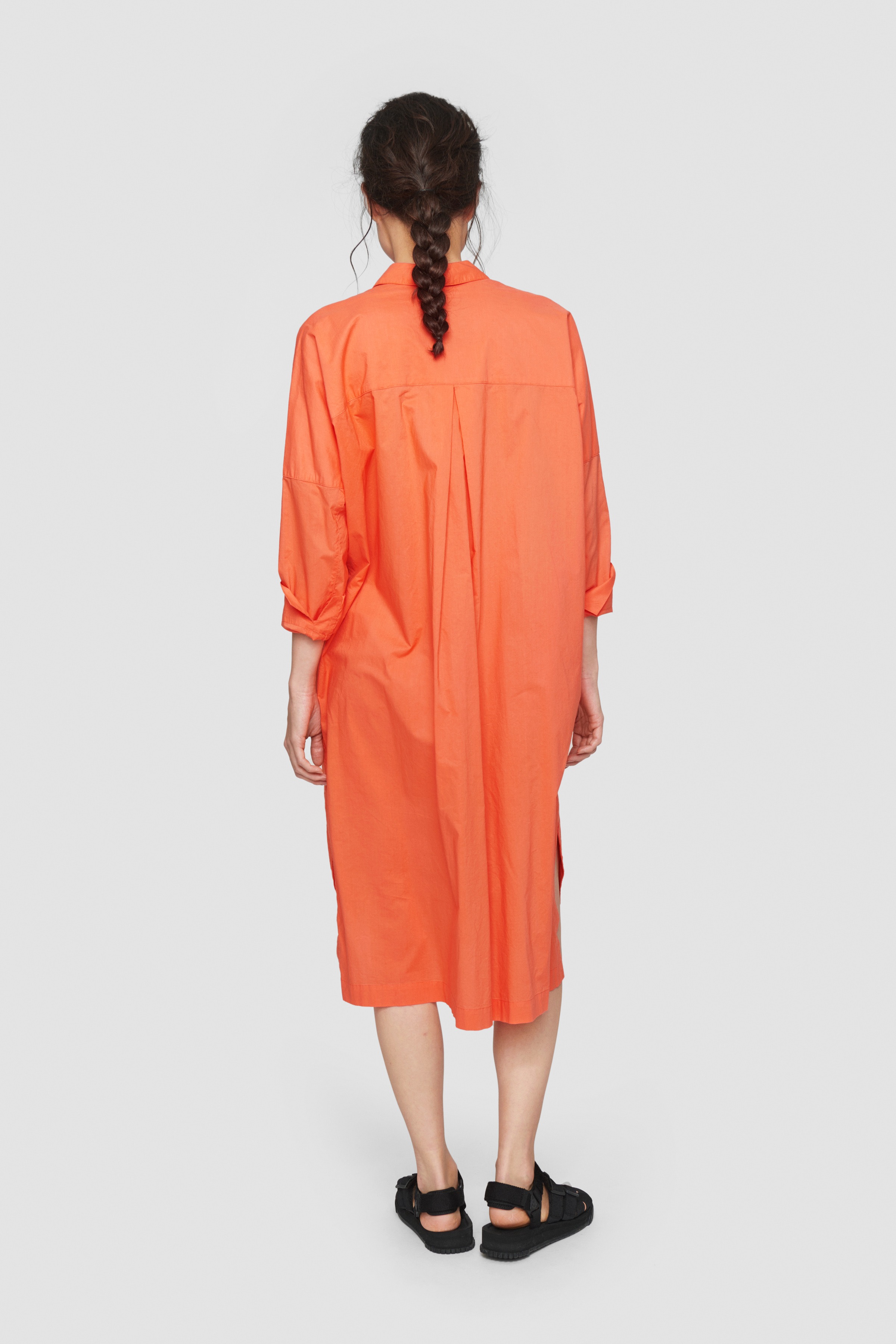 Core cotton shirt dress