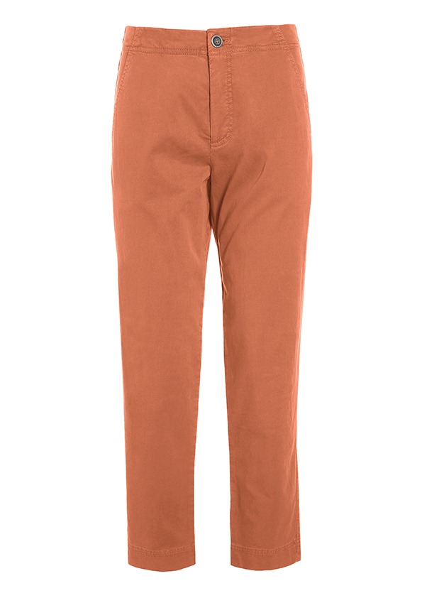 Peach stretch pants