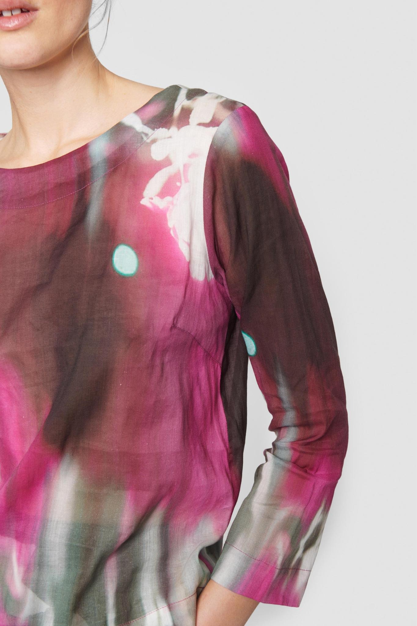 Enchanted rose blouse