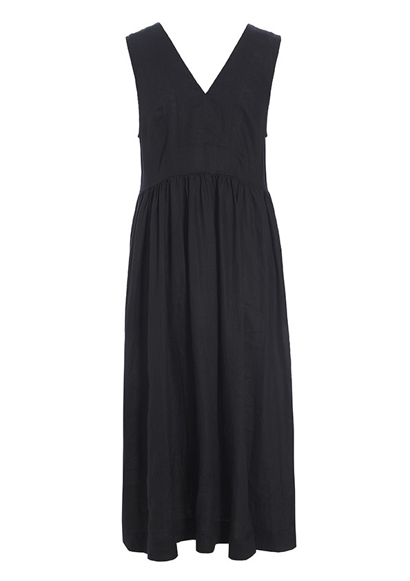 Airy linen spencer dress